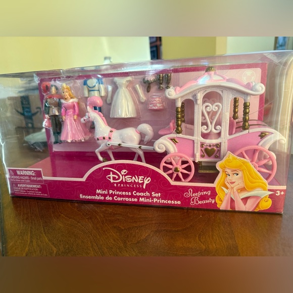 Disney | Toys | Disney Princess Mini Princess Coach Set Sleeping Beauty ...
